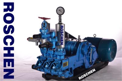 China 45 Kw Big Flow Mud Pump Triplex Single Acting Piston Pump for Cleaning Water Well for sale