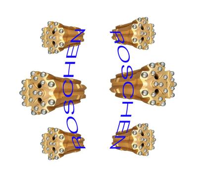 China Tungsten Carbide Top Hammer Drilling , Thread Rock Button Bit Drilling for sale