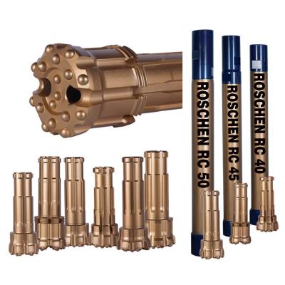 China RC45 RC50 Reverse Circulation Hammer RE531 RC Hammer With Remet Or Metzke Thread for sale