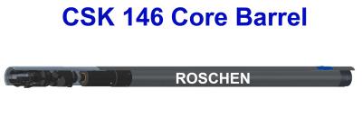 Cina CSK-146, barilotto di centro di CSK 176 per il carotaggio triplo di esplorazione del tubo in vendita