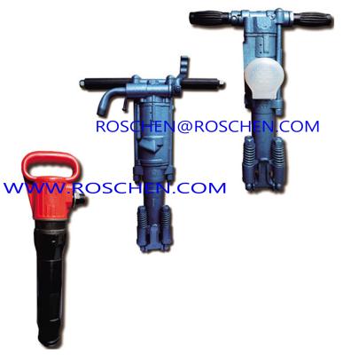 China Air Leg YT28 pneumatic rock drill for drilling works in aquarries for sale