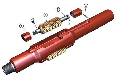 China Roller Reamer with interchangeable roller cone tools for soft formation to hard formation reaming drilling for sale