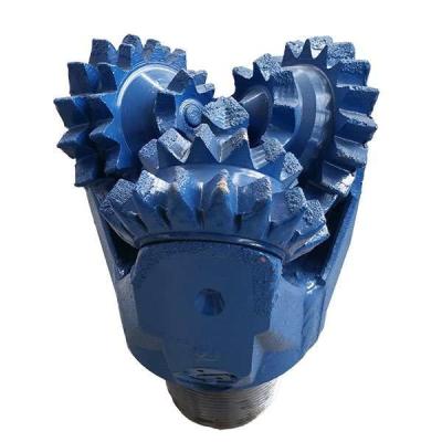 China Tricone Roller Bit, Tooth Milled, 9-7/8' de diâmetro, com 6-5/8' API Pin regular para arenito macio a médio duro e xisto (conforme as normas API) - IADC=216 à venda