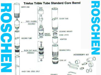 China Exploration Core Drilling 6C 1.5M Coring Barrel for construction , bridge , building Soil Sampling for sale