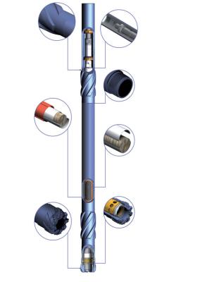 China Triple Tube Core Barrel for Oil Deep hole Conventional Coring sample Triple Tube Wireline System for sale