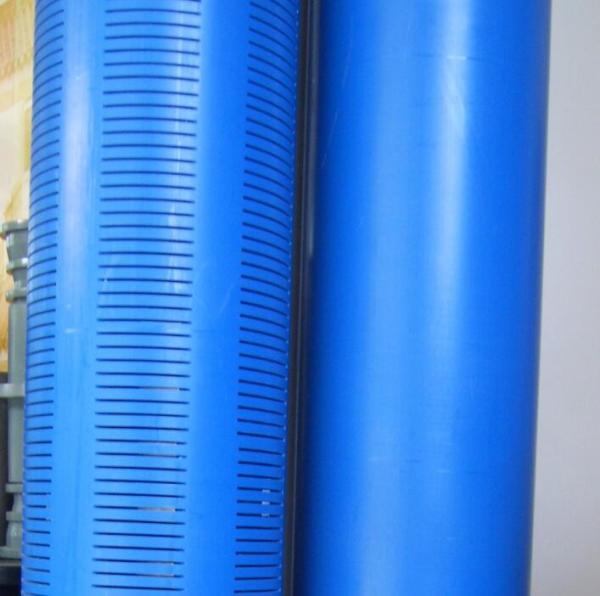 Water Well Casing PVC U Wall Pipe / Water Filter Screen Pipe System Specification