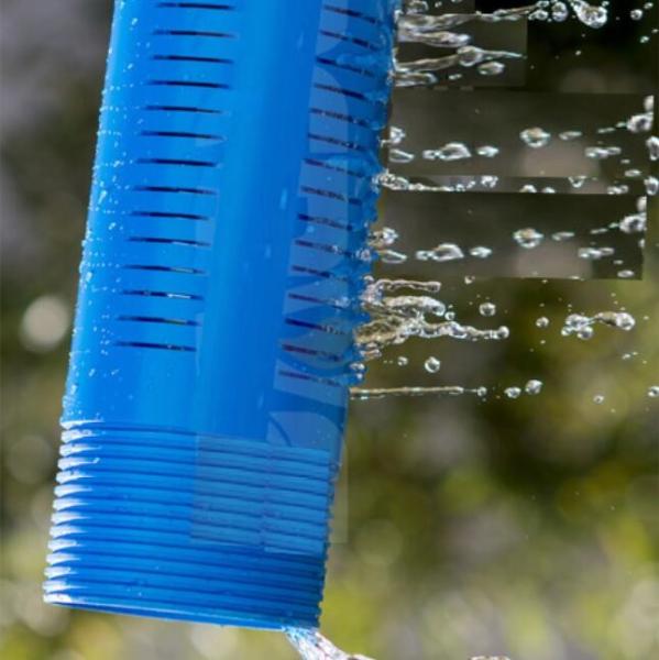 Water Well Casing PVC U Wall Pipe / Water Filter Screen Pipe System Specification