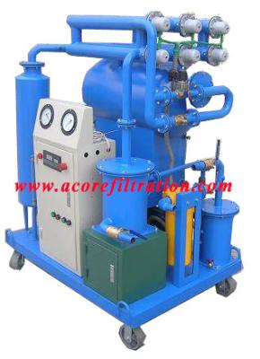 China Single Stage Vacuum Dielectric Insulating Oil Purifier Machine for sale