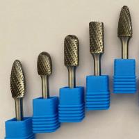 China VKD Standard Tungsten Carbide Rotary Burrs High Speed Cutting Burr Shape 6mm for sale