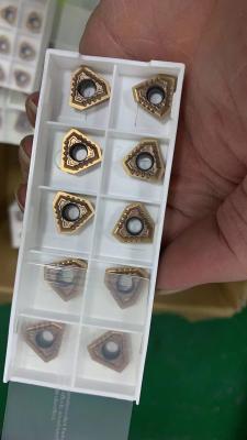 China Hartmetall-Wendeschneidplatten widerstehen Diffusionsverschleiß und chemischen Reaktionen mit Werkstückmaterialien bei hohen Temperaturen zu verkaufen