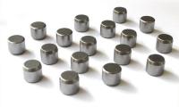 China Customized Tungsten Carbide Buttons Flat Top High Hardness 7.2mm to 20.2mm Diameter for sale
