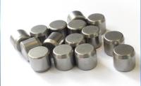 China Customized Tungsten Carbide Buttons Flat Top High Hardness 7.2mm to 20.2mm Diameter for sale
