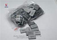 China PVD CVD Coated Tungsten Carbide Tips 14.6x9.8x5mm for Stone Cutting Inserts for sale