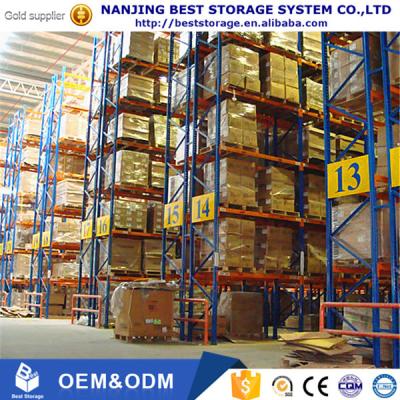 China Free design 3D rack drawing warehouse storage equipment 1000-3000kg load heavy duty pallet racking shelving system for sale