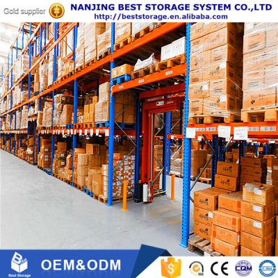 China China supplier steel Q235 warehouse storage heavy duty pallet racking system for sale
