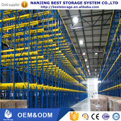 China China factory cold room drive in pallet racking system lower price drive in rack system for sale