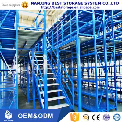 China China supplier Nanjing factory price free design warehouse mezzanine rack system for sale
