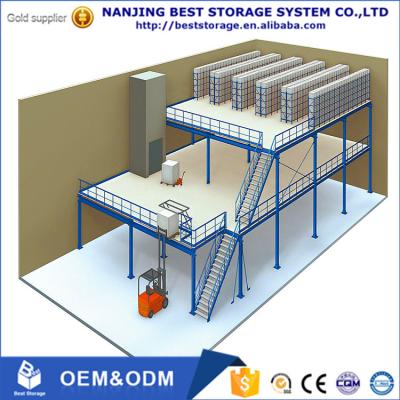 China China supplier Nanjing factory multi layer high quality mezzanine floor platform with ISO9001 and CE certificate for sale