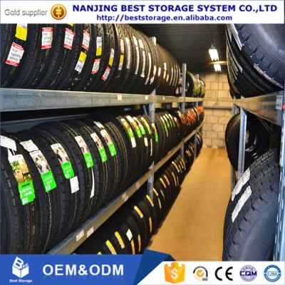 China High quality low cost auto parts storage tire rack medium duty heavy duty longspan tyre rack for sale