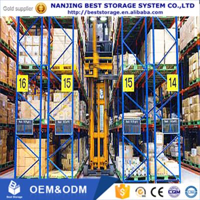 China VNA heavy duty pallet racking system MAX use of your warehouse space with very lower cost for sale