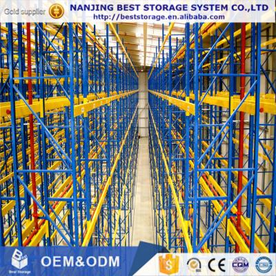 China Very narrow aisle pallet racking system frpm Chinese supplier very competitive cost and professional service for sale