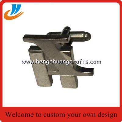 China Skull shape cufflinks,paint cufflink,logo name engraved cufflinks for sale