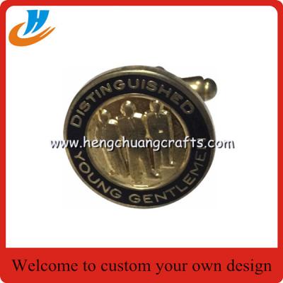 China Google+ cufflinks,custom wholesale your own design high quality metal cufflinks for sale