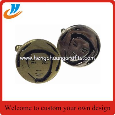 China High Quality Custom Cufflink/silver cuff links for Men/Shirt Cufflinks for men for sale