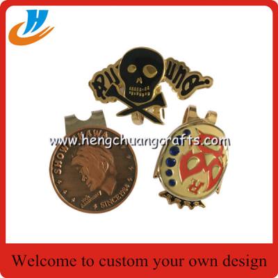 China New design custom golf accessory enamel pin golf badge fork with custom logo for sale