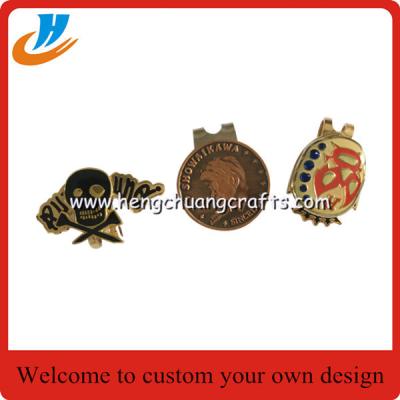 China New design custom golf accessory enamel pin golf badge fork with custom logo for sale