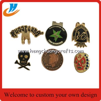 China Custom Golf accessory hat clips with magnet,make your own design logo for sale