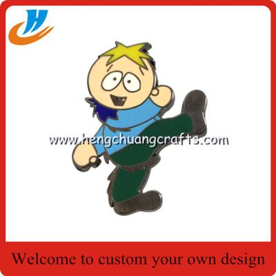 China Hard enamel cartoon pin custom,Girly Majesty metal badge lapel pin with custom logo for sale
