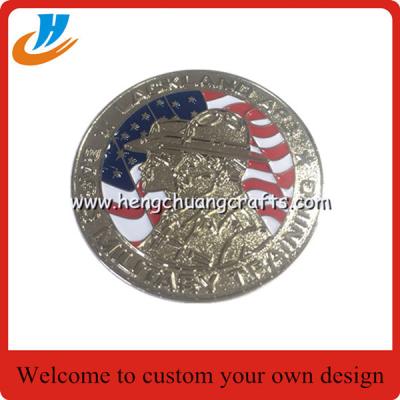 China US coins,metal challenge coins with custom coin design, 50mm of size coin is ok for sale