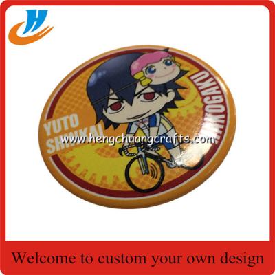 China Metal tin badge,custom button pin badge,cartoon tin button badge for sell for sale
