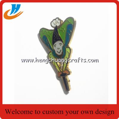 China Custom phone shape badge,metal pin with hard enamel process high quality for sale
