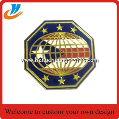 China Factory custom American flag pin,paint metal enamel with epoxy for sale