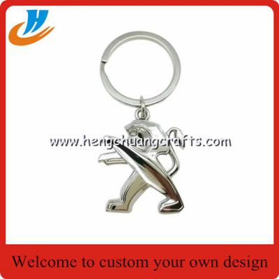 China Hengchuang Crafts Die cast metal car key chain 3D keychains with OEM/ODM design for sale