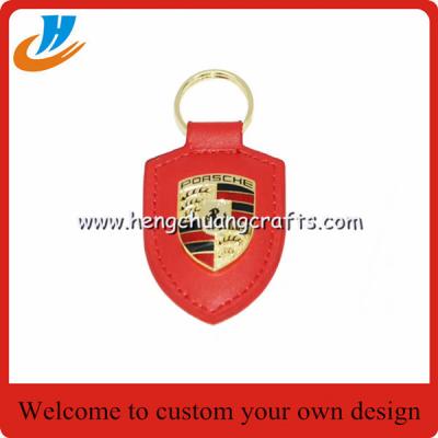 China PU leather key chain,metal keychain,custom your own logo design key chains for sale