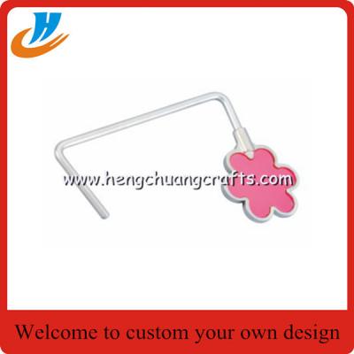 China Bag Hanger Hook/Bag Hanger Keychain customized from hengchuang crafts factory in Shenzhen for sale