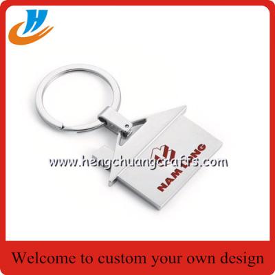 China No mold fee custom keychain holder,car keychain,house shape keychain holder for sale