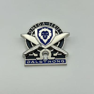 China Dalstrong Omega Series Lion Head Enamel Pin, Premium Kitchen Knife Brand Collectible Lapel Pin for sale