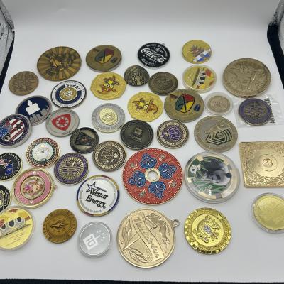 China Custom metal coins,challenge metal coins with size from 50 to 80mm and thickness 3 to 5mm logo design design for sale