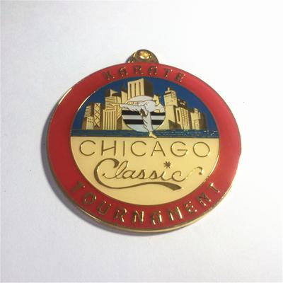 China Custom Chicago Karate Tournament Medals with Logo, Personalized Sports Awards for sale