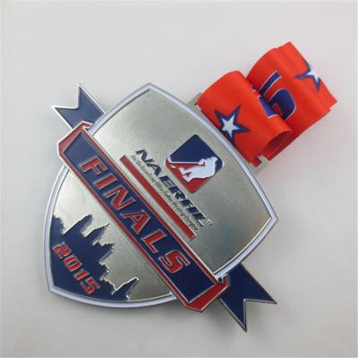 China Premium Matte Painted Zinc Alloy Marathon Running Medal,Award for Sports Events for sale
