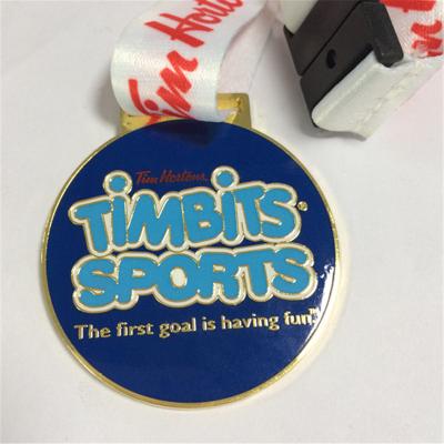 China Tim Hortons Timbits Sports custom commemorative medals for sale