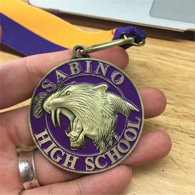 China Sabino High School Centennial Commemorative Medal,Commemorative Medal for sale