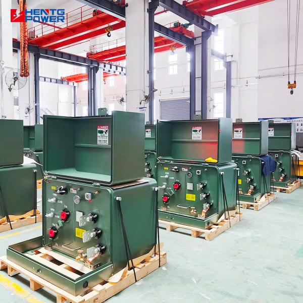 Quality Copper Winding Oil Immersed Distribution Transformer 1 Phase Pad Mounted Cabinet for sale
