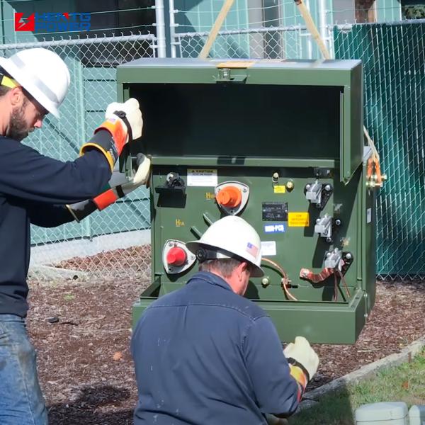 Quality Step Down Single Phase Transformer 167kVA 250kVA 500kVA Pad Mounted IP55 for sale