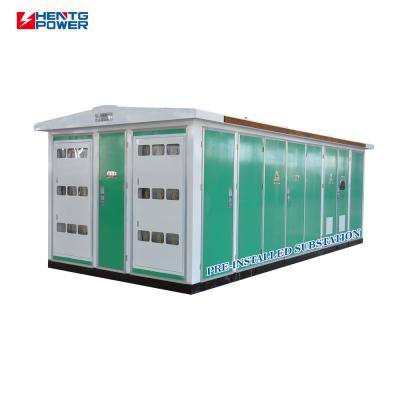 China Outdoor HV MV Substation Compact Transformer 45kVA 75kVA 112kVA Ground Mounted for sale