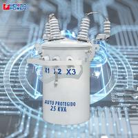Quality Single Phase Pole Mounted Transformer 75KVA 167KVA manufacturer